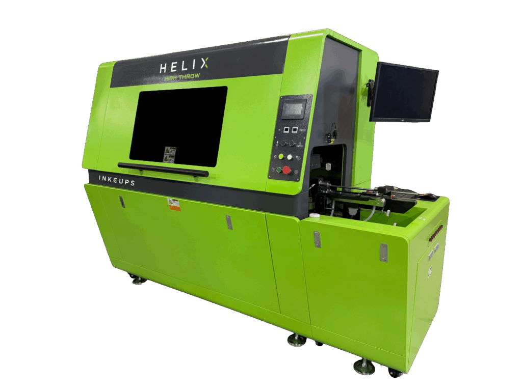 Inkcups Launches Helix High Throw UV Cylindrical Printer for 360-Degree ...